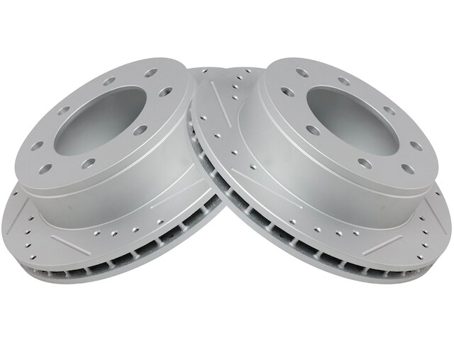 Rear Brake Rotor Set For 2003-2009 Hummer H2 2005 2004 2006 2007 2008 ...